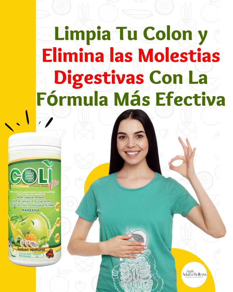 Coli Plus Colon Limpio Sistema Digestivo Optimo – Adara Belleza