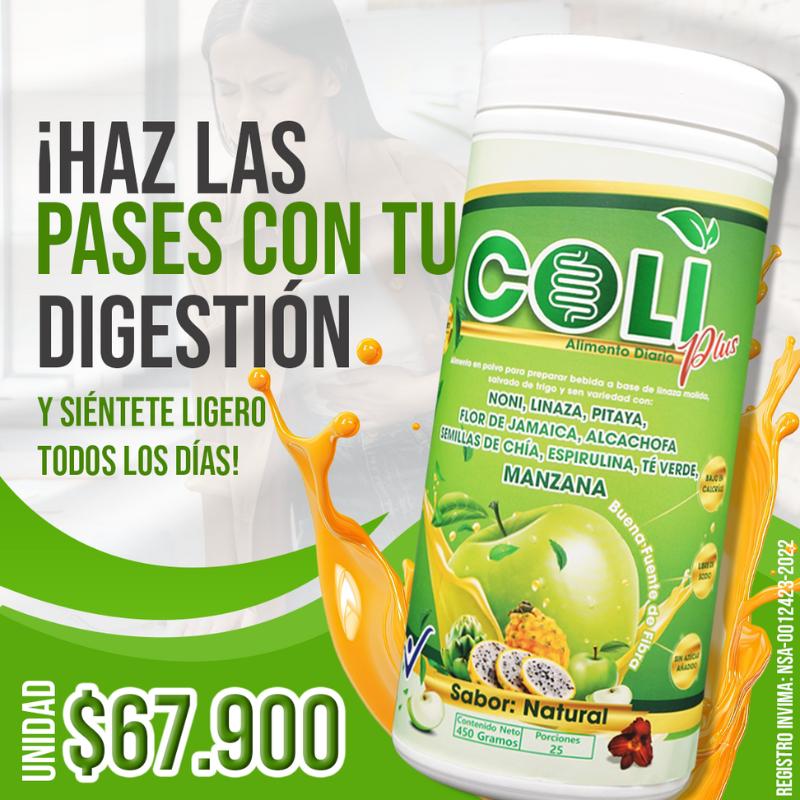Coli Plus Colon Limpio Sistema Digestivo Optimo